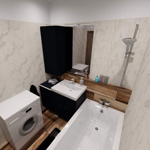 Paneláková kúpeľňa - Paneláková kúpeľňa - Predos-BB